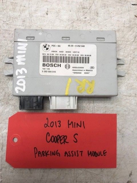 07-13 MINI COOPER S R57 R55 R56 REAR PDC PARKING SENSOR CONTROL MODULE – The Salvage Guys